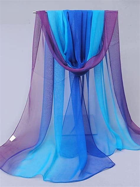 Ombre Pattern Scarf Scarf Women Fashion Autumn Fashion Women Scarf