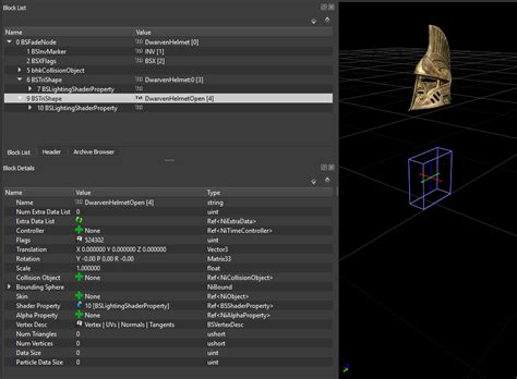 making a ground mesh for a helmet technical support skyrim