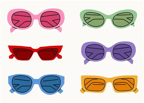 Pop Art Sunglasses Vector Art Icons And Graphics For Free Download