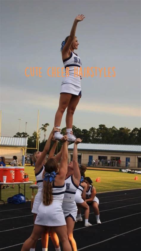 Cute Cheer Hairstyles With Bow Artofit