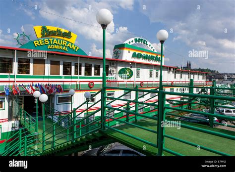 Botel Admiral Prague Czech Republic Stock Photo - Alamy