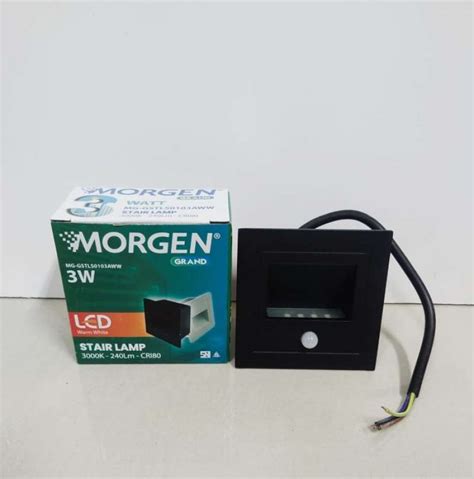 Promo Lampu Sensor Gerak Tangga 3w Morgen Lampu Sensor Gerak 3watt