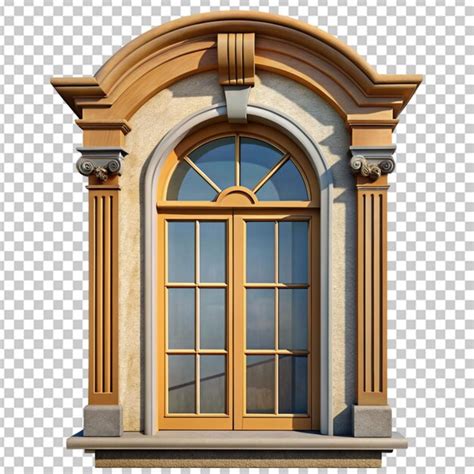 Premium Psd Window Classic Architecture Element