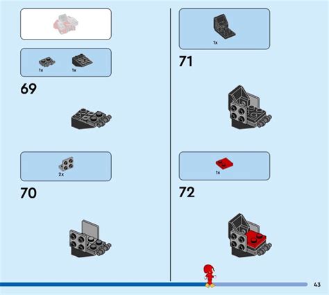 Lego Instructions For Set 76996 Knuckles Guardian Mech Sonic The Hedgehog Modern Games