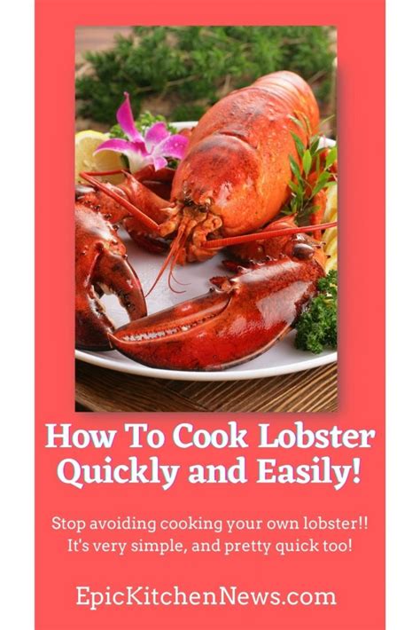 How To Boil Lobster Quickly and Easily!