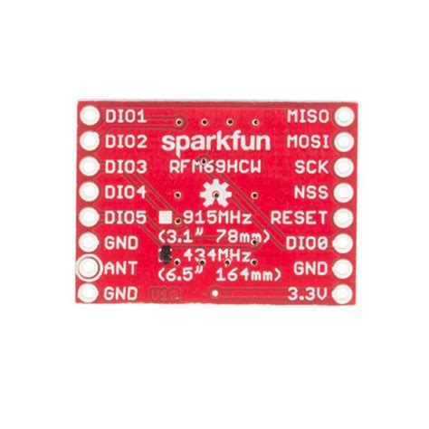 Sparkfun Rfm69 Breakout 434mhz Opencircuit
