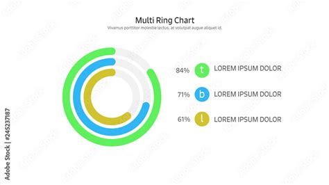 Ring Chart Infographic Stock Template Adobe Stock