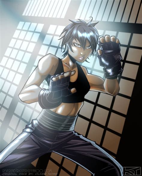 Cassandra Cain Coloured By Reverendtrigster On Deviantart