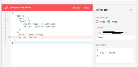 Android Firebase Rules Configuration Stack Overflow