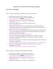 Evaluating Source Credibility With CRAAP Test Analysis And Course Hero