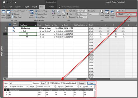 Effect Of Initial Resource Assignment On Calculation Of Individual Resources Work In Ms Project