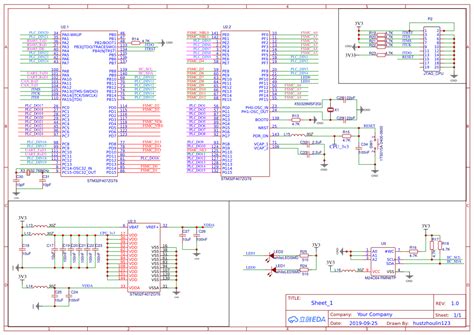 Plc F407 Fpga 立创eda开源硬件平台