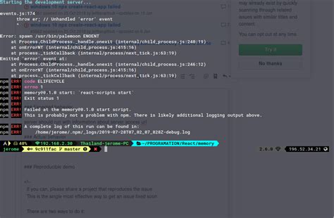 From Node 10 16 Lts Impossible To Run Nm Start After Npx Create React