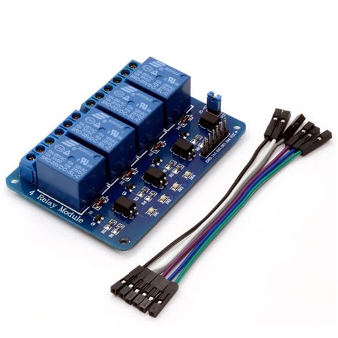 Módulo 4 canales Relé de potencia Tienda online