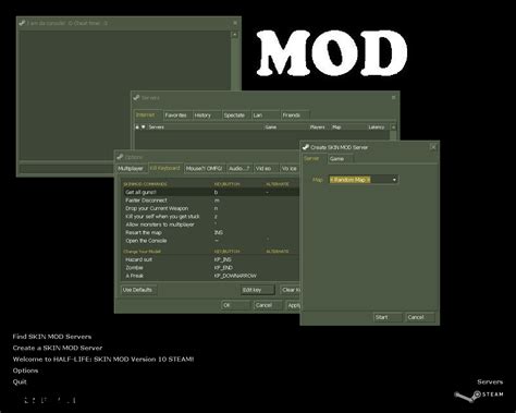 Smod V10 STEAM Version Ready To Download News Half Life SKINMOD For Half Life ModDB