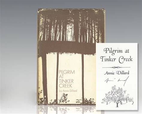 Pilgrim At Tinker Creek Annie Dillard First Edition Signed