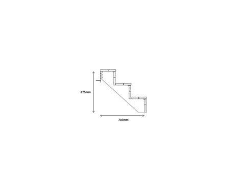 3 Step Stringer Pair Of