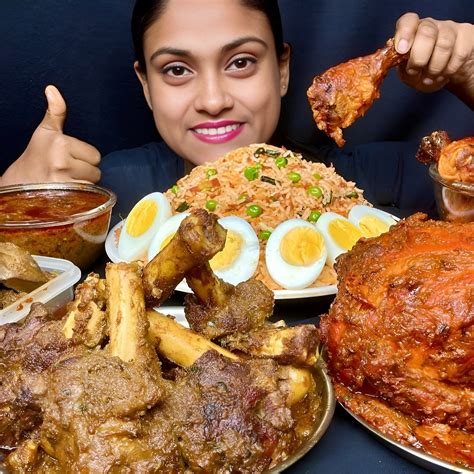 SPICY MUTTON CURRY WITH RICE,CHICKEN BIRYANI,RAITA SPICY FOOD INDIAN ...