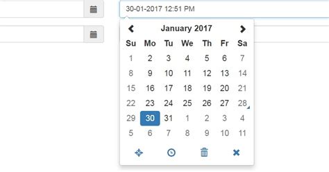Code Samples Datetime Picker Bootstrap