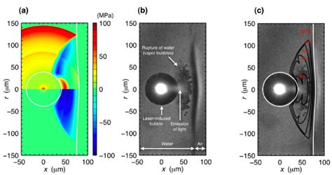Comparison Of The Numerical Simulation And Experiment At 74 Ns After