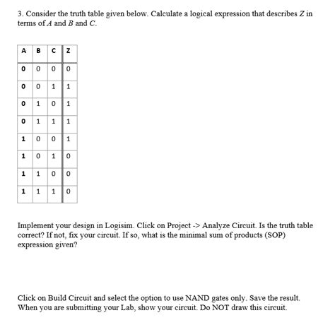 Solved Consider The Truth Table Given Below Calculate A Chegg