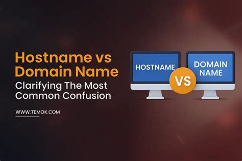 Hostname Vs Domain Name Common Confusion Explained