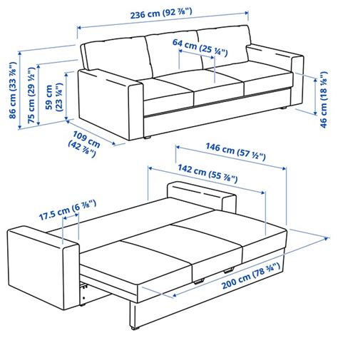 BÅrslÖv Sofá Cama 3 Plazas Tibbleby Beis Gris Ikea