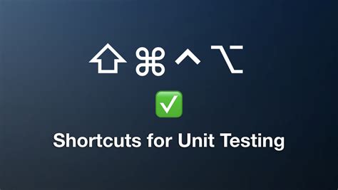5 Must Know Xcode Shortcuts For Unit Testing Swift Senpai