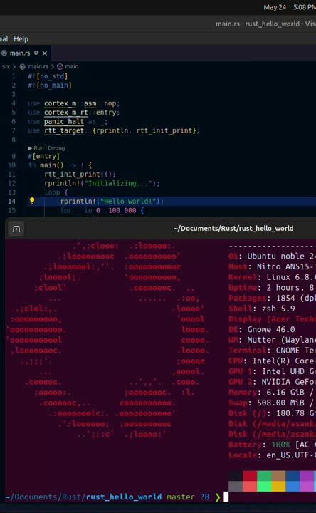 Video Asanka Sovis On Linkedin Rust Nordicsemi