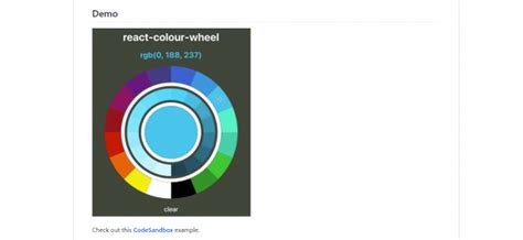 React Color Picker Component Libraries OnAirCode