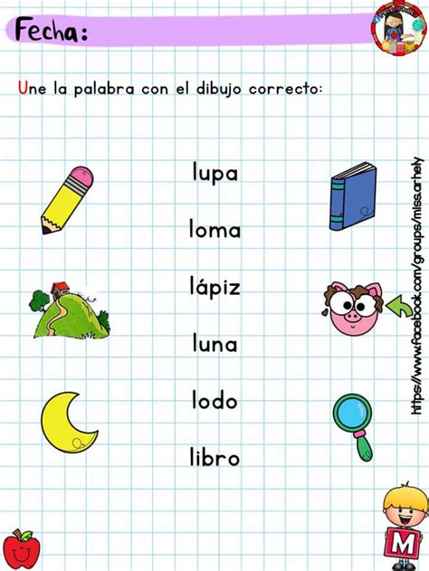Cuaderno de actividades: Sílabas directas del primer grupo consonántico ( m - l - p - s- t ...