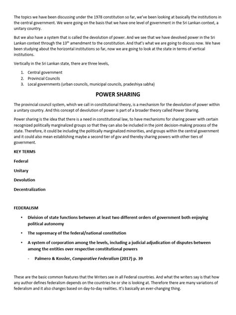 20 Power Sharing Download Free Pdf Federalism Devolution