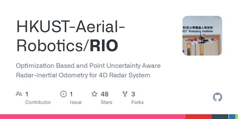 Issues · Hkust Aerial Roboticsrio · Github