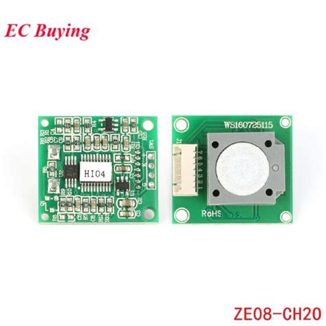 Ze Ch O Formaldehyde Sensor Module Formaldehyde Gas Detection Module Uart Analog Output