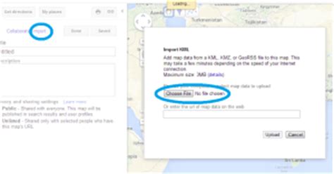 Upload Or Import KML File On Google Map