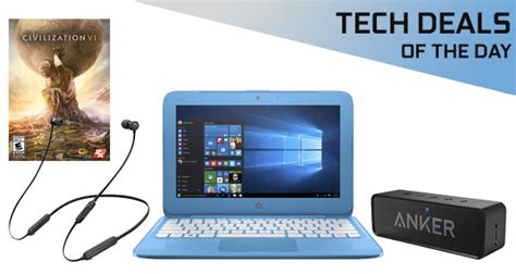 Tech Deals HP Windows Laptop Off BeatsX Earphones Civilization VI More Redmond Pie