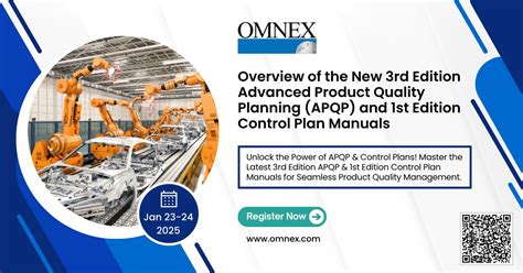 Apqp Controlplan Qualitymanagement Processimprovement… Omnex Asia Pacific