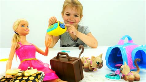 Барби и кошечки едут на море Приключения Барби Мультики для девочек Youtube