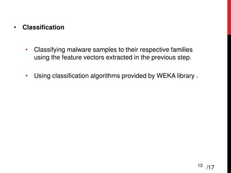Ppt Automated Malware Classification Based On Network Behavior