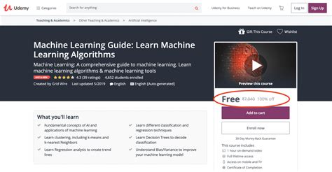 Machine Learning Guide Free Udemy Course 100 Off { Codehexz }