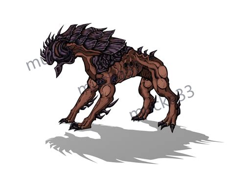 Borderlands Skag Poster By Mucka33 On Deviantart