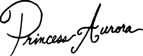 Princess Aurora Signature