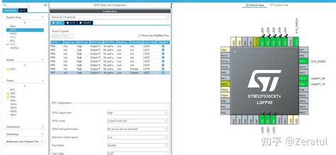 从零开始的嵌入式电子设计 软件（四）stm32cubemx配置gpio流水灯和按键 知乎