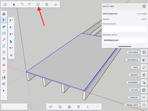 How Do I Save An Entity I Made To Reuse For Later Sketchup For Ipad