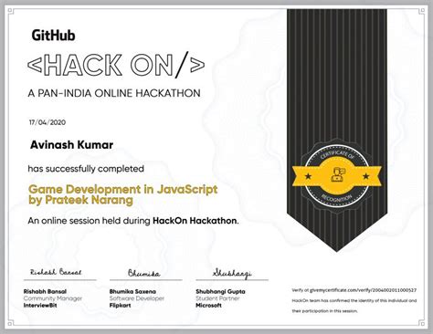 Avinash Kumar On Linkedin Github Hackon Hackathon