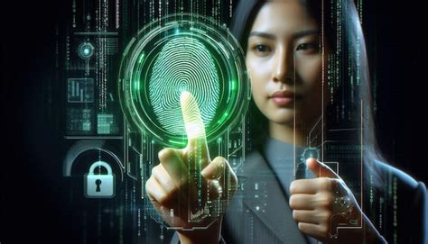 biometric cyber security image advanced data protection using