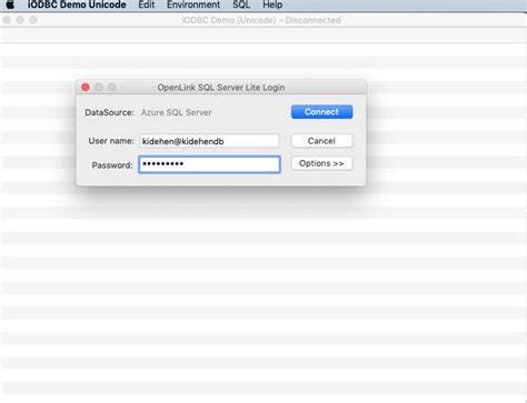 Howto Making An Odbc Connection From Macos To Microsoft Sql Server On