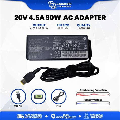 LPCE Laptop Charger V A W USB Pin Compatible With LE G G G Shopee Philippines