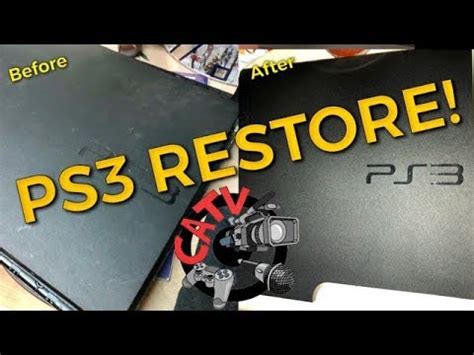 PlayStation 3 Repair Restoration YouTube