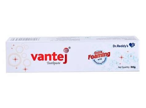 50g Dr Reddy Vantej Toothpaste At Best Price In Thatipaka By Datta Sri Sai Medical And General